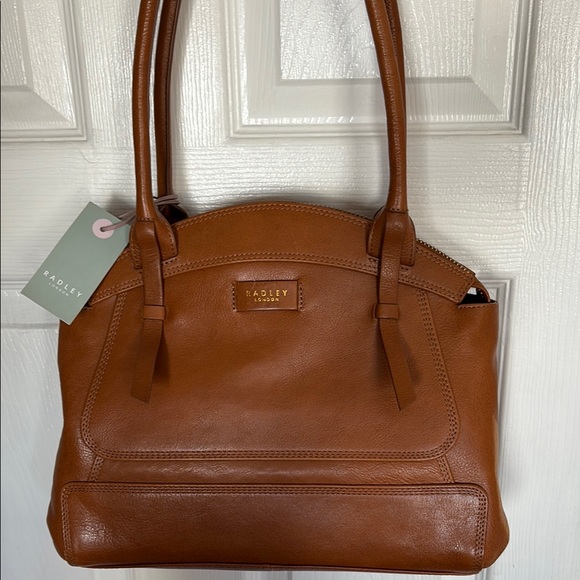 RADLEY LONDON | Bags | Radley London Tan Leather Tote Bag | Poshmark